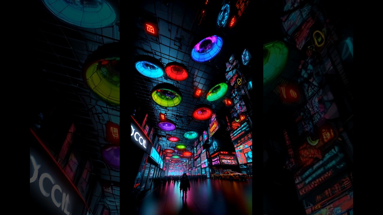 futuristic cyberpunk world, 4K, stable diffusion art - YouTube