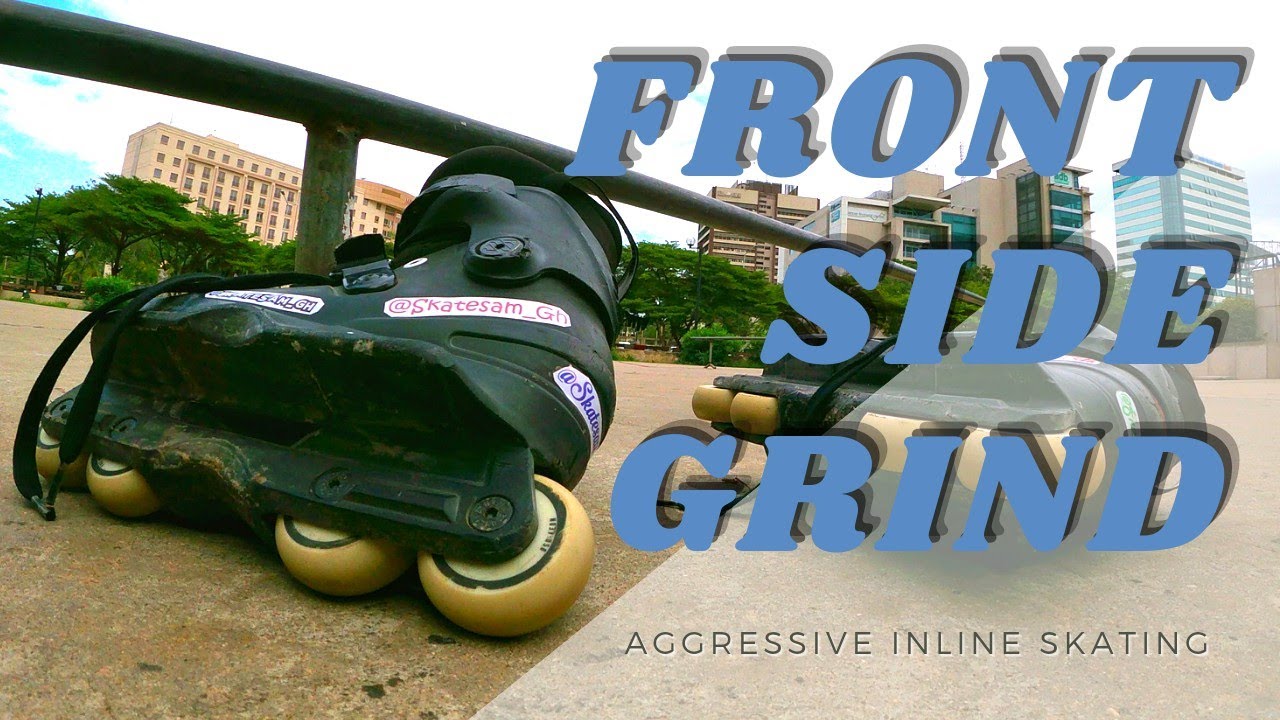 AGGRESSIVE INLINE SKATING - Day 01 on the Rail | Down rail Frontsides ...