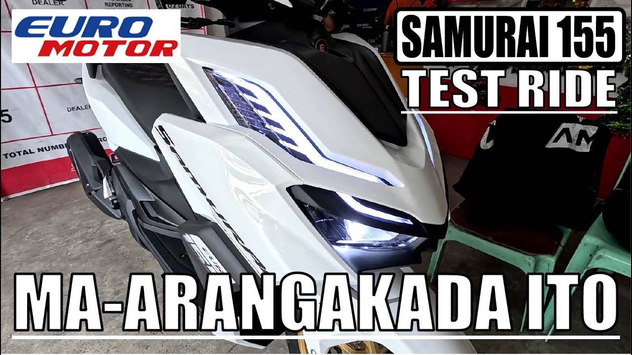 Euro Motor Samurai 155 | Test Ride Review - YouTube