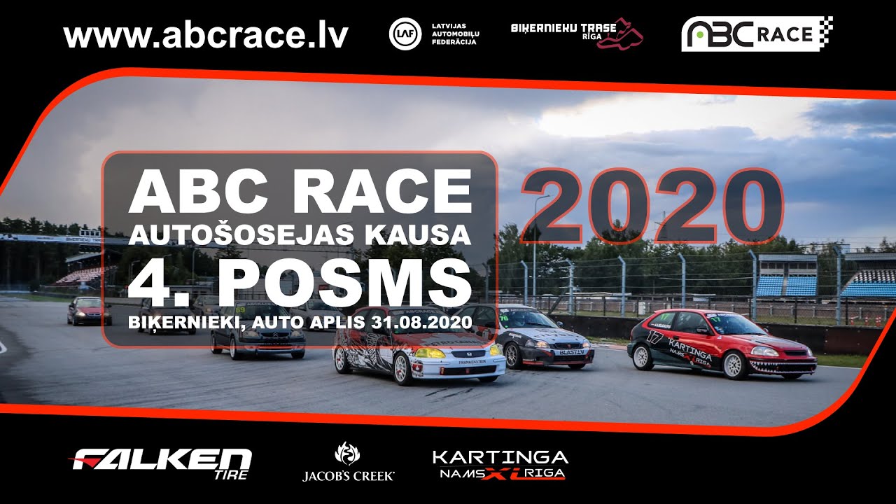ABC RACE 2020 | 4. posms autošosejas kauss | Biķernieki Auto aplis ...