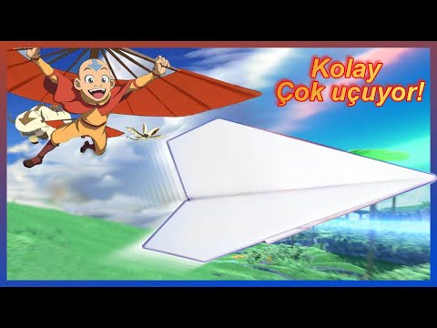 😉✈️👍. Kağıttan uçak yapmak çok kolay. Çok güzel uçuyor ✈️