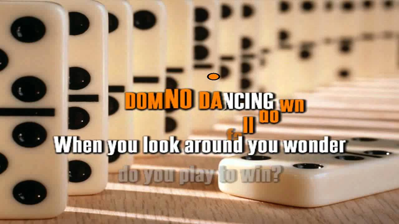PET SHOP BOYS - DOMINO DANCING karaoke instrumental lyrics - YouTube Music