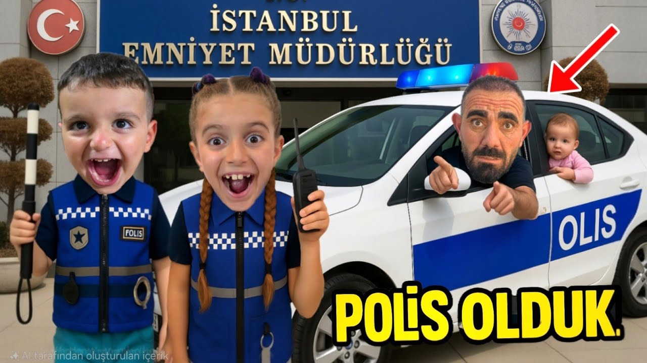 POYRAZ ELİF NOT BIRAKIP EVDEN KAÇTI!!POLİS OLDU BABALARI EVE GETİRDİ ...