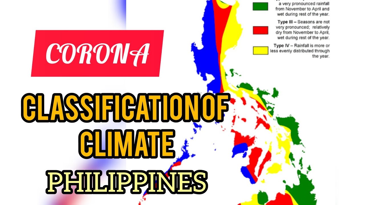 CORONA CLASSIFICATION (Philippine Climate|Agriculturist Licensure ...