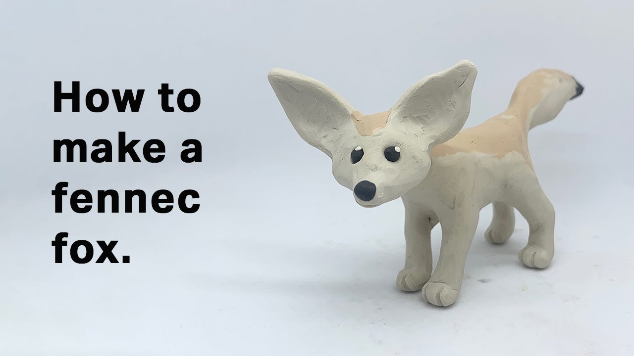 How to make a Fennec Fox with Jim Parkyn - YouTube
