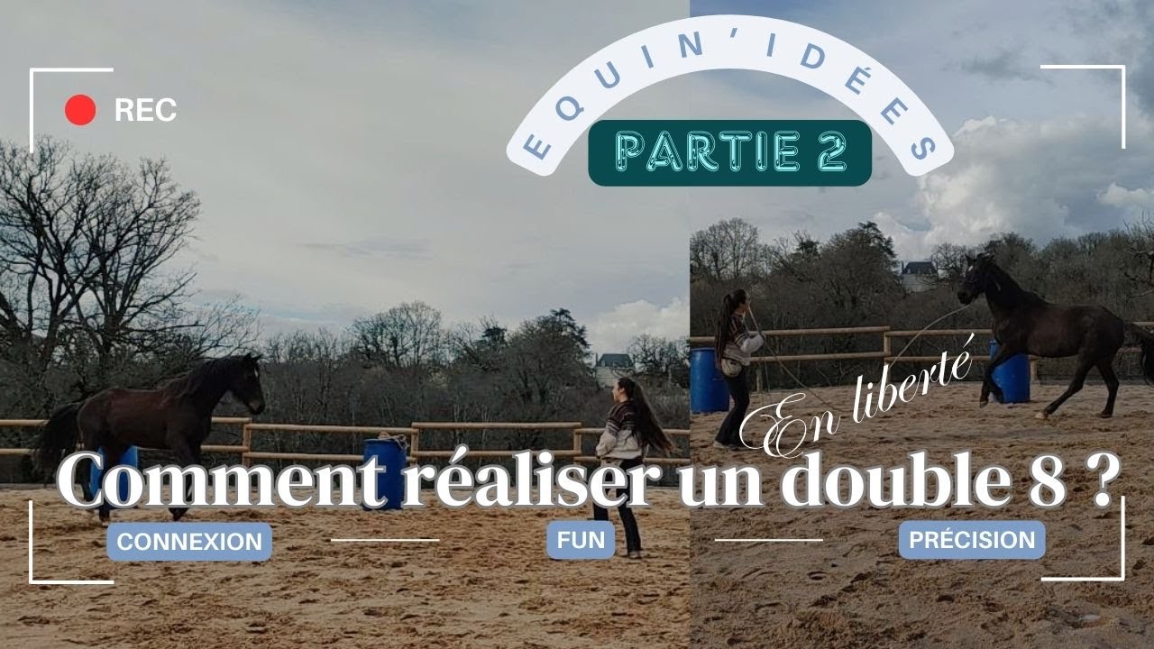 Etapes pour la figure du double 8 (Partie 2) - YouTube