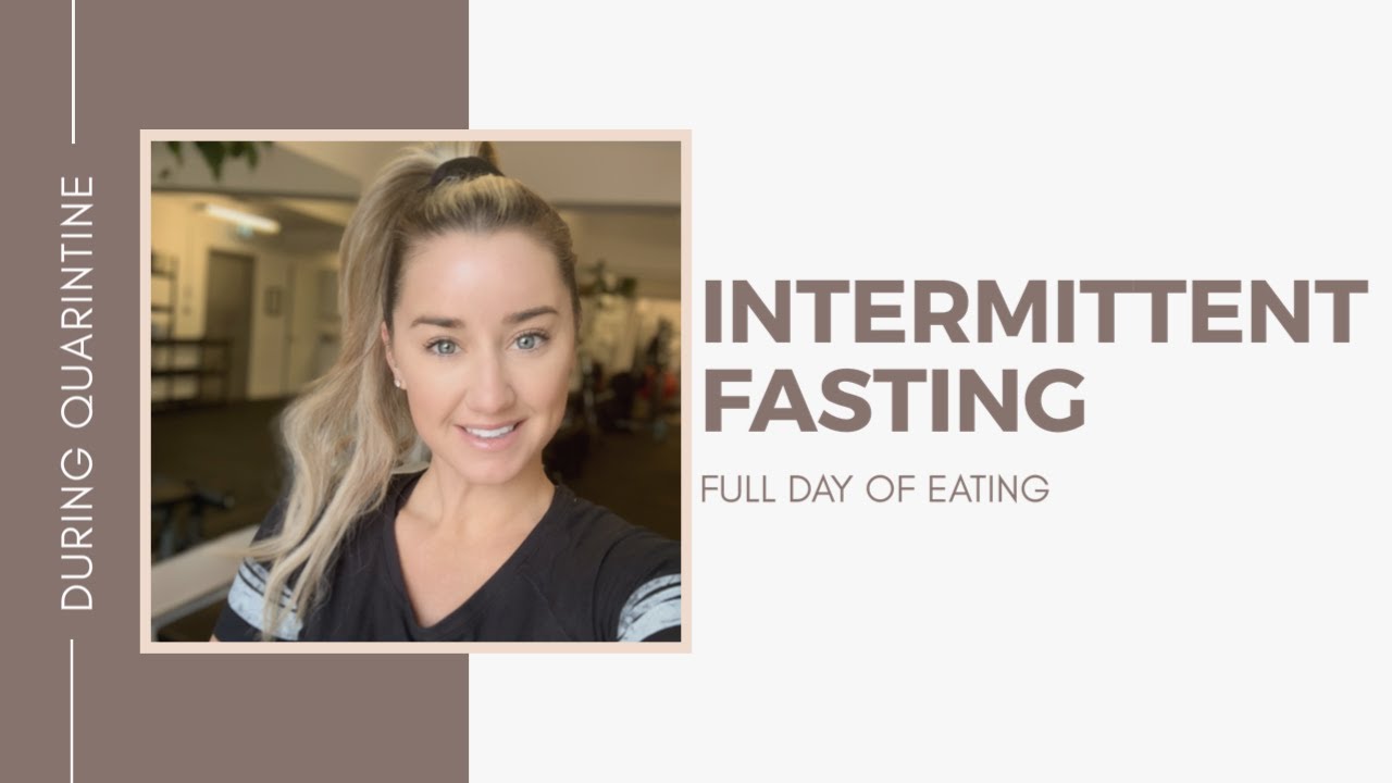 Intermittent Fasting | Full Day of Eating | Laura Clendenning - YouTube