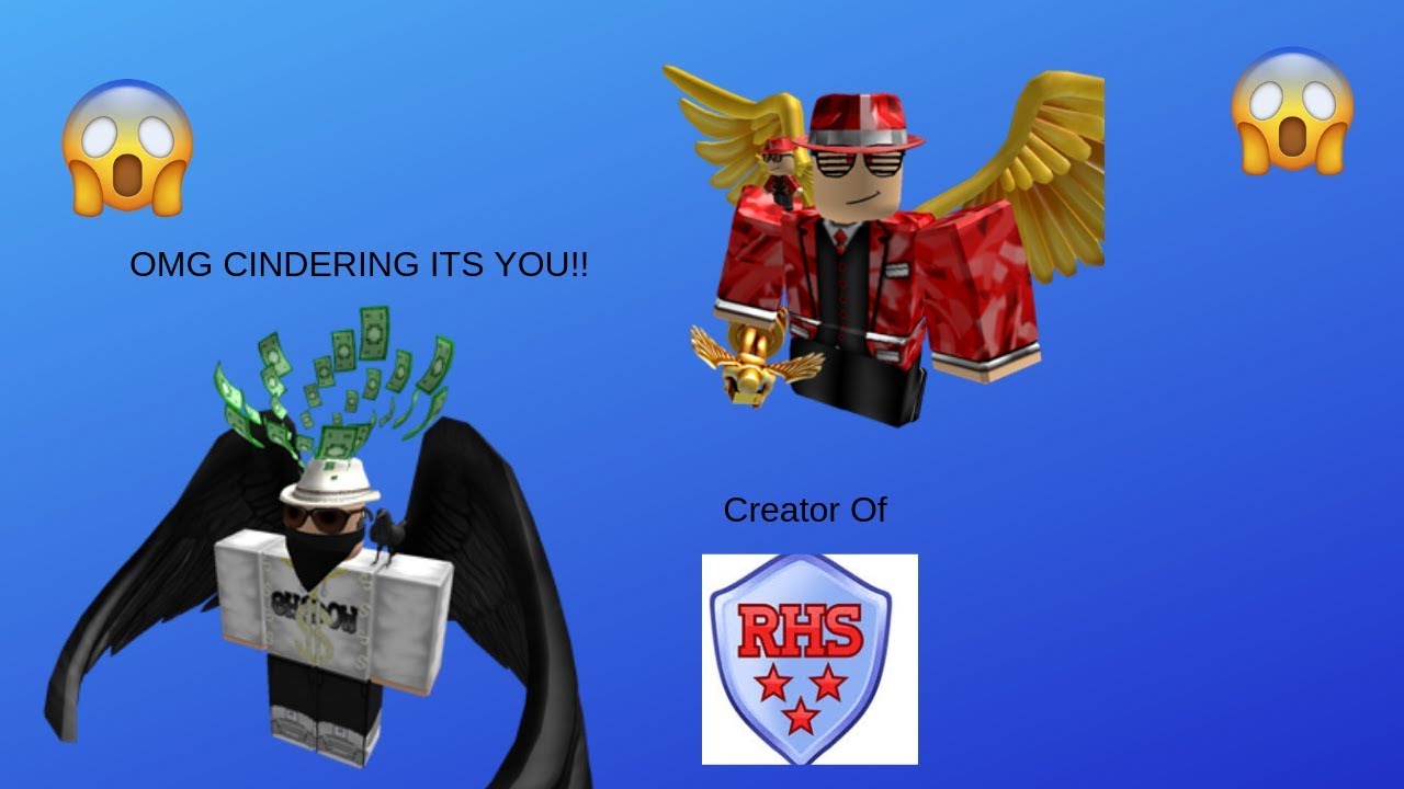 I Met Cindering The Creator Of RHS In Game! *OMG* - YouTube