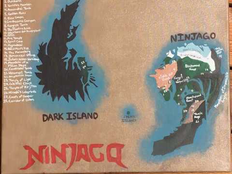 Ninjago Map Speed Paint - YouTube