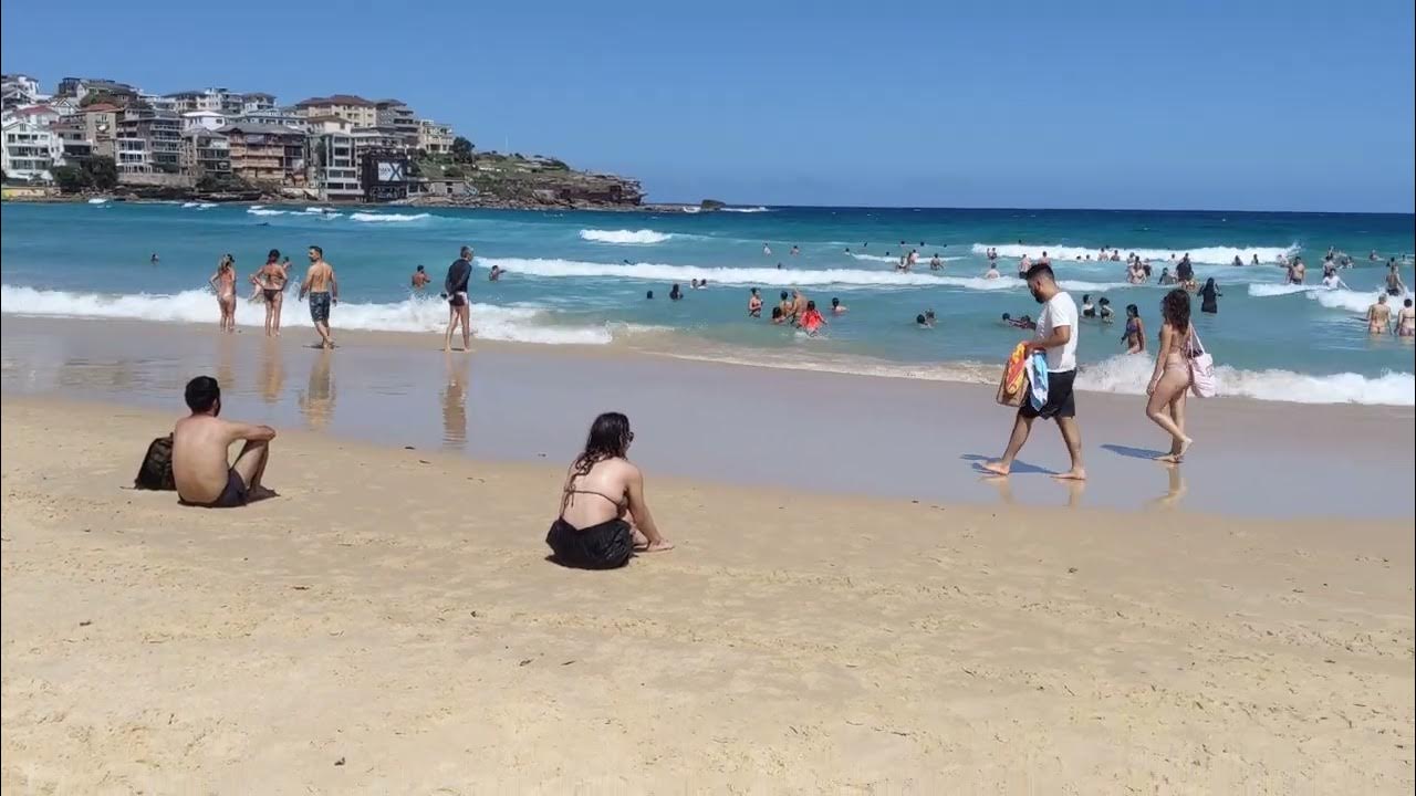 Bondi Beach Swim-Surf Sydney邦迪海滩-游泳冲浪🏄天堂/Coastal Walk海滨步道-悉尼最美丽海滩和岩石步道 Travel to Australia澳大利亚之行 ...