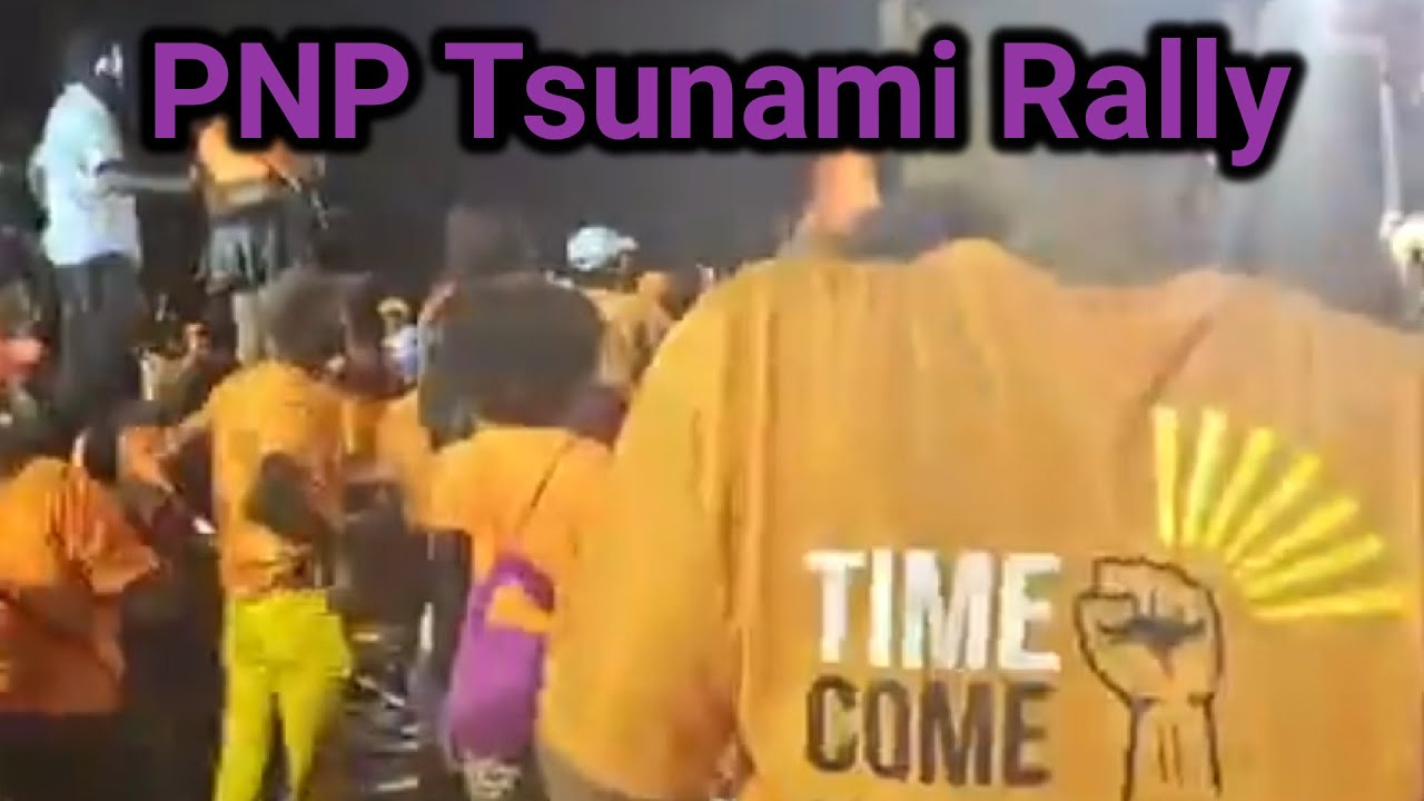 PNP Tsunami Rally - YouTube