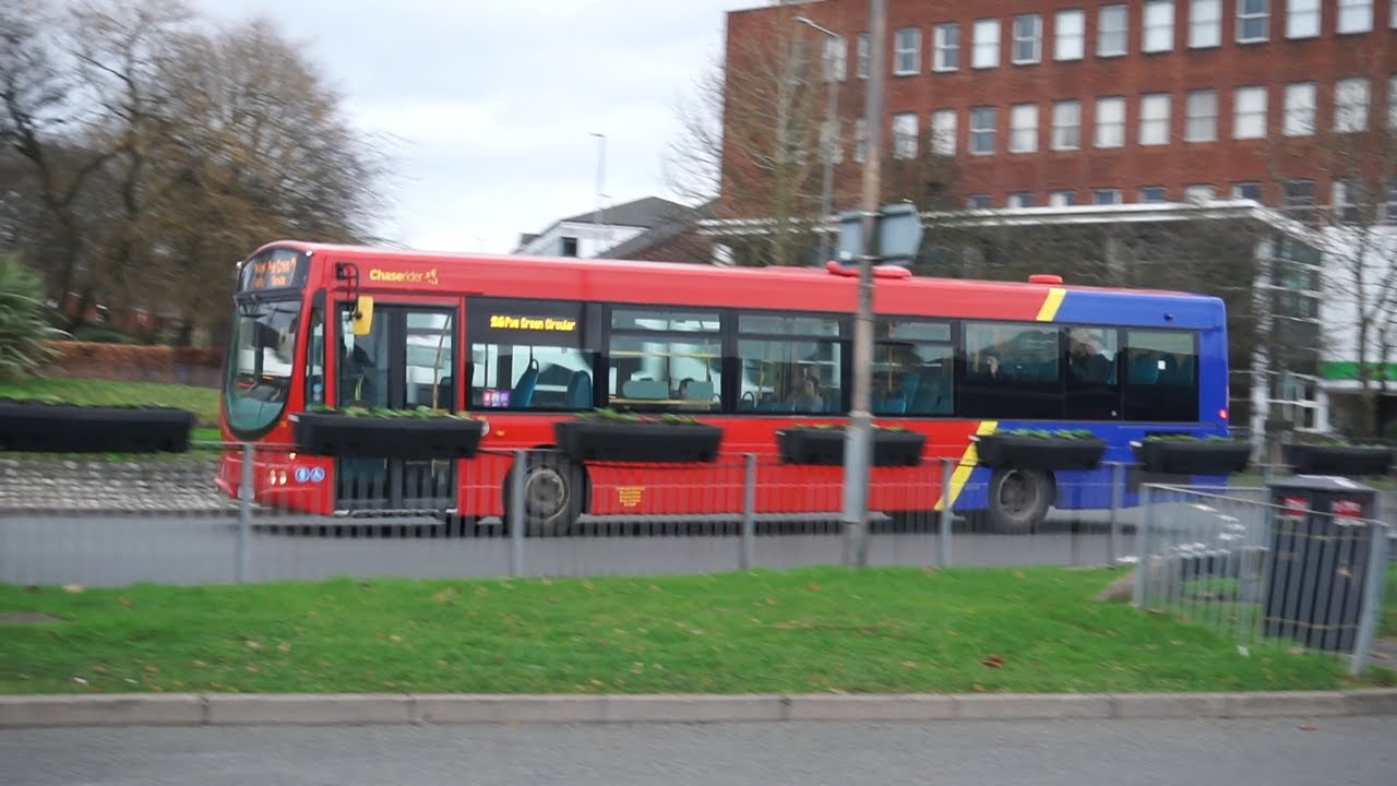 *NEW LIVERY* Chaserider 198 FJ58 HYX Wright Eclipse Urban/Volvo B7RLE ...