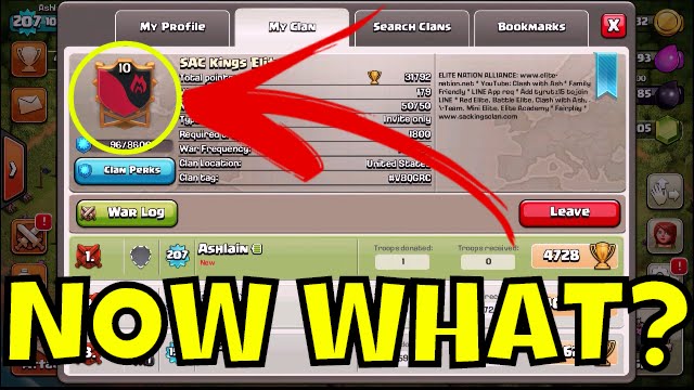 Clash Of Clans | LVL 10 CLAN! Now what.....? FUTURE OF PERKS/CLAN WARS ...