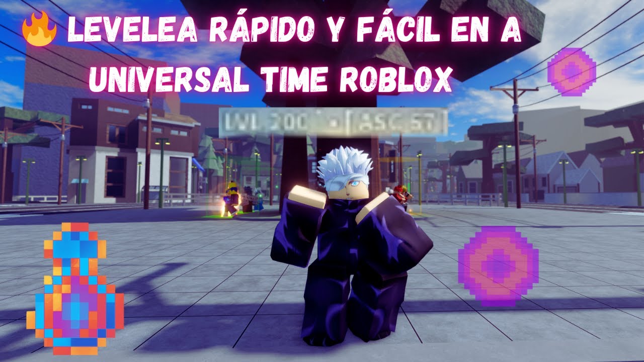 ¡SORTEOS! 🔥 Levelea Rápido y Fácil en A Universal Time Roblox - YouTube