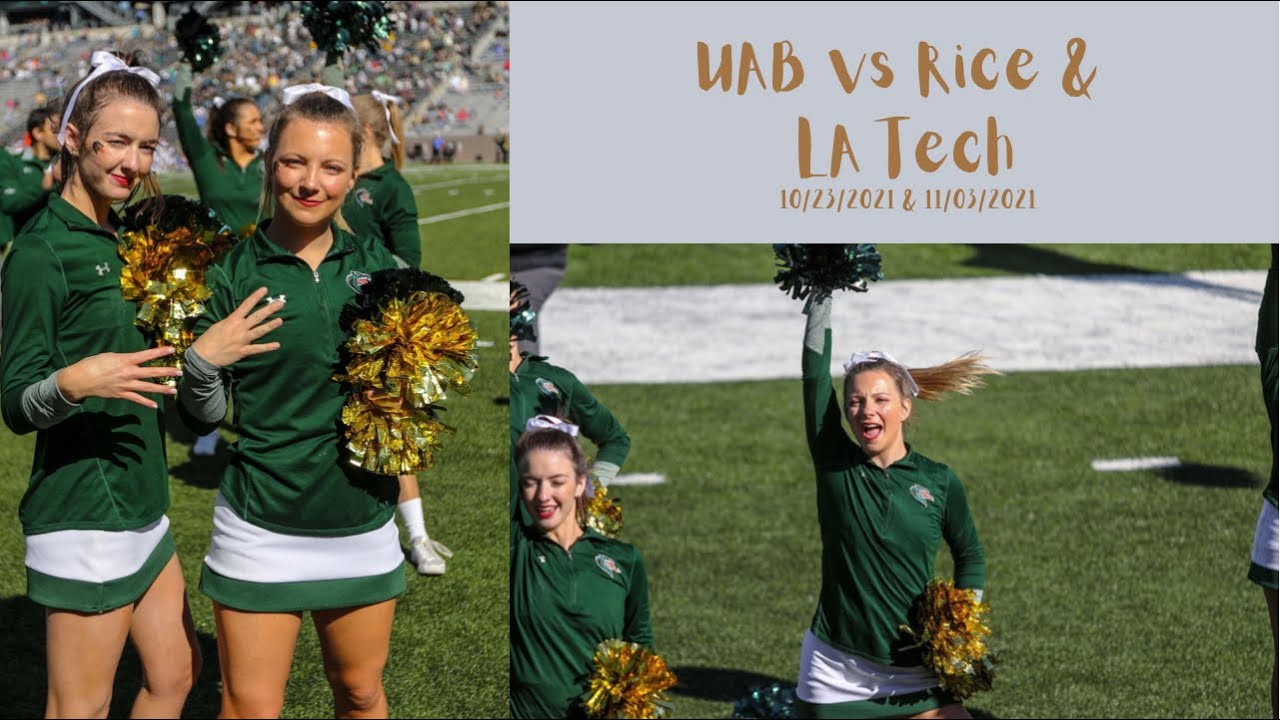 gameday vlog #4: UAB vs Rice & LA Tech - YouTube