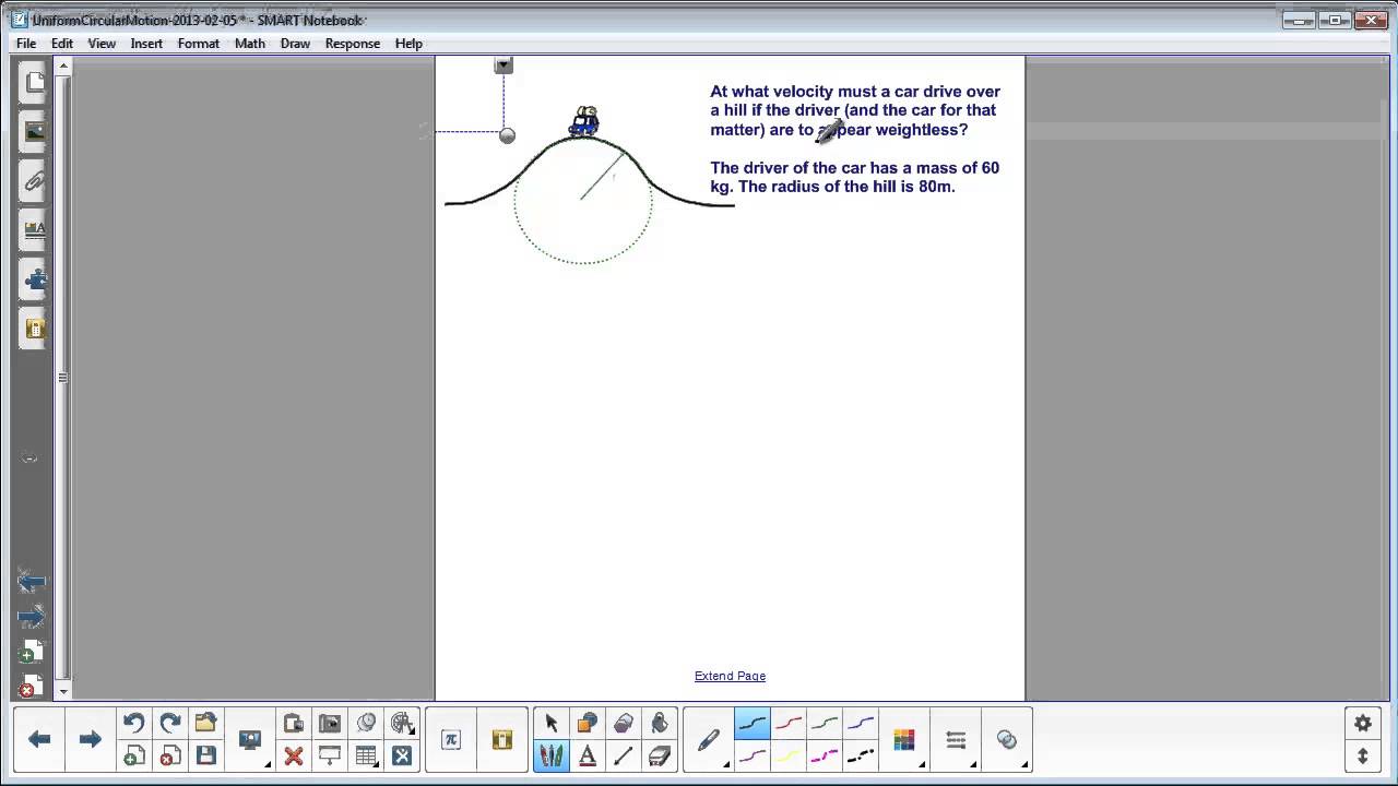 Uniform Circular Motion - Applications: Vertical Uniform Circular ...