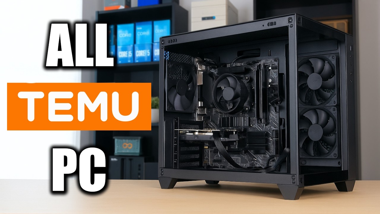 I Built a $524 Gaming PC Using Only TEMU… - YouTube