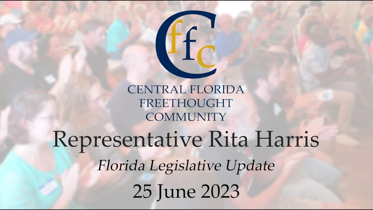 Rep. Rita Harris - Dist. 44 - Florida Legislative Update - YouTube