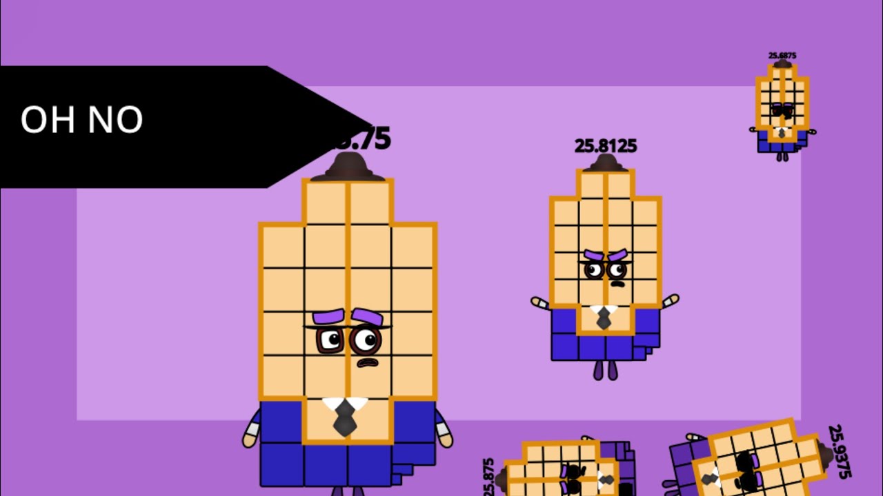 Numberblocks Band Sixteenths 77 (Early 1K subscribers special) - YouTube