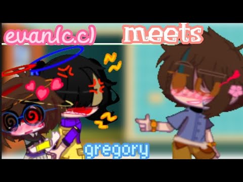 evan (c.c) meets gregory (gregory x evan) (1/2)? my au! - YouTube
