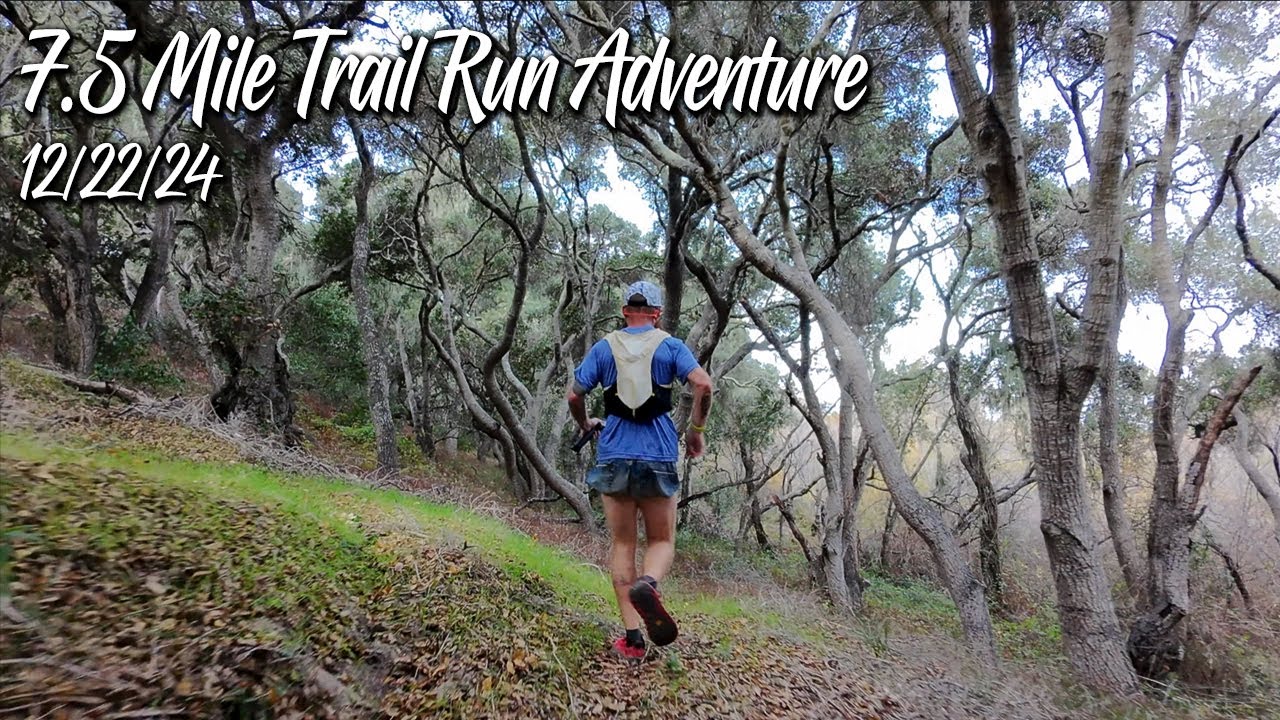 7.5 Mile Trail Run Adventure - YouTube