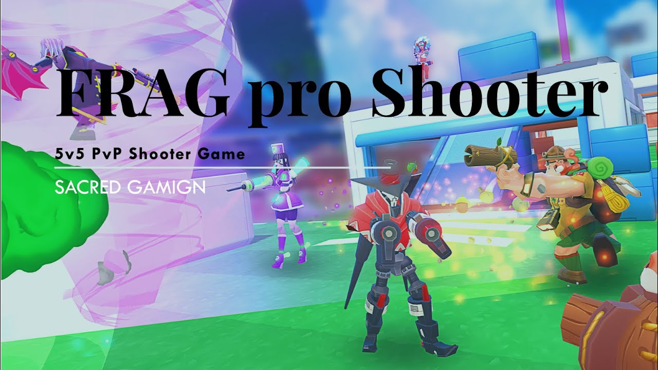 First Time Playing Frag Pro shooter (beginner gameplay against bots ...