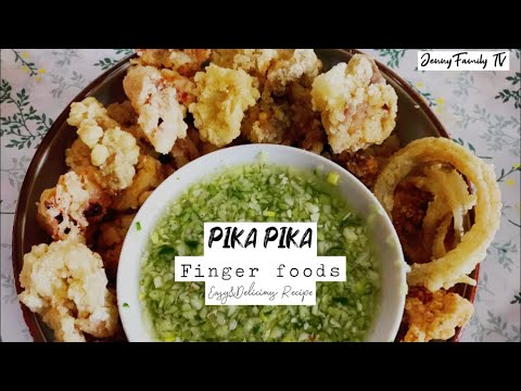PIKA PIKA|FINGER FOODS|COOKING|FRIED RECIPE|SNACK - YouTube