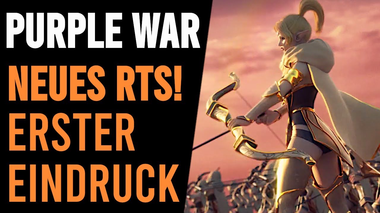 PURPLE WAR - NEUES Echtzeit Strategiespiel im EARLY ACCESS! - YouTube