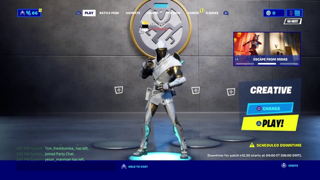 Playing Fornite with my cousin Samarion - YouTube