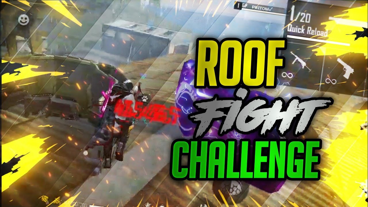 Roof Fight Challenge || Free Fire || Gaming Pritom - YouTube