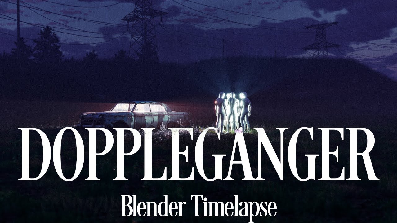 DOPPLEGANGER - Blender 3D Art Timelapse - YouTube