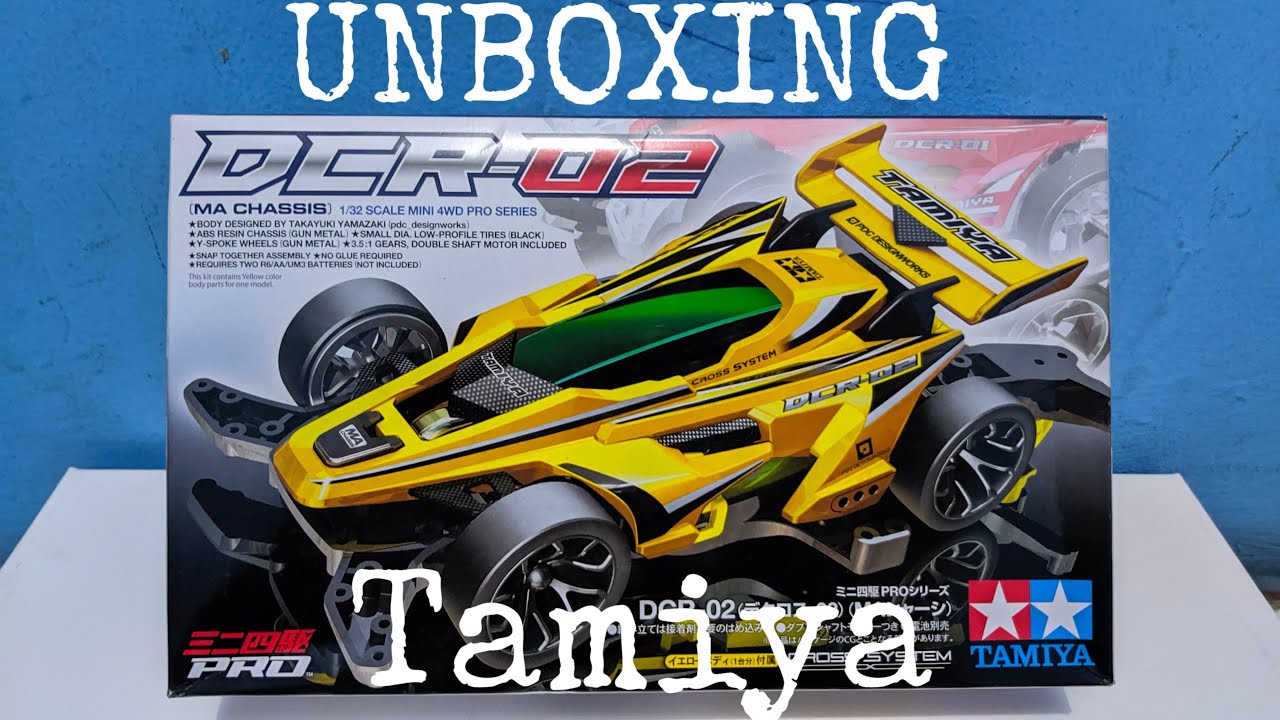Unboxing Tamiya DCR-02 - YouTube