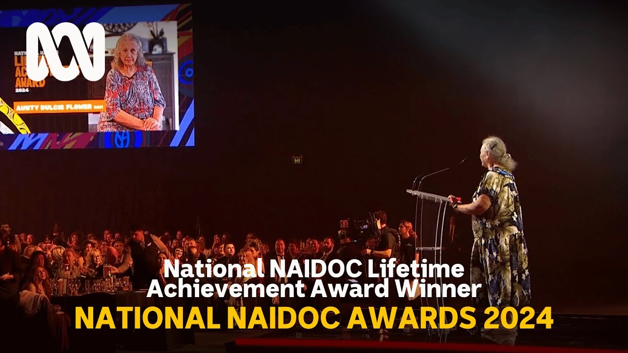 National NAIDOC Lifetime Achievement Award Winner | Aunty Dulcie Flower AM - YouTube