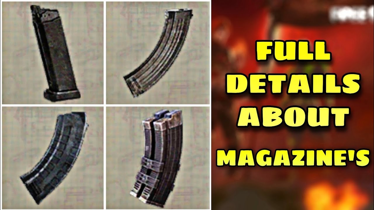 Full details about magazines||Level1,2,3 & double magazine||FF Addicted ...