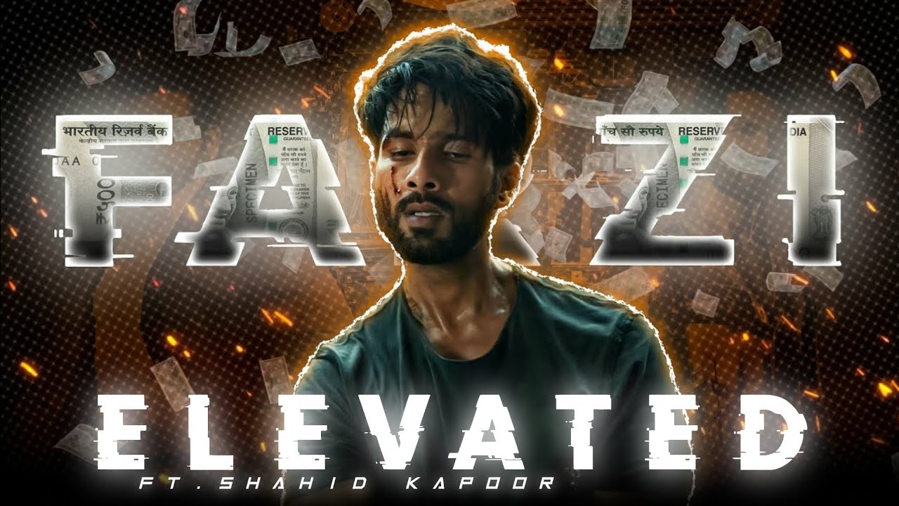 Farzi Elevated Song Edit | Ft. Shahid Kapoor | Farzi Efx Status | Farzi ...