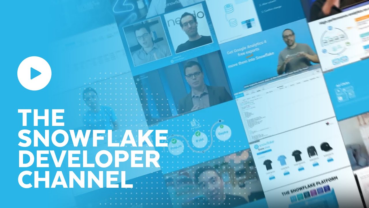 Welcome To The Snowflake Developer Channel: Technical Info For ...