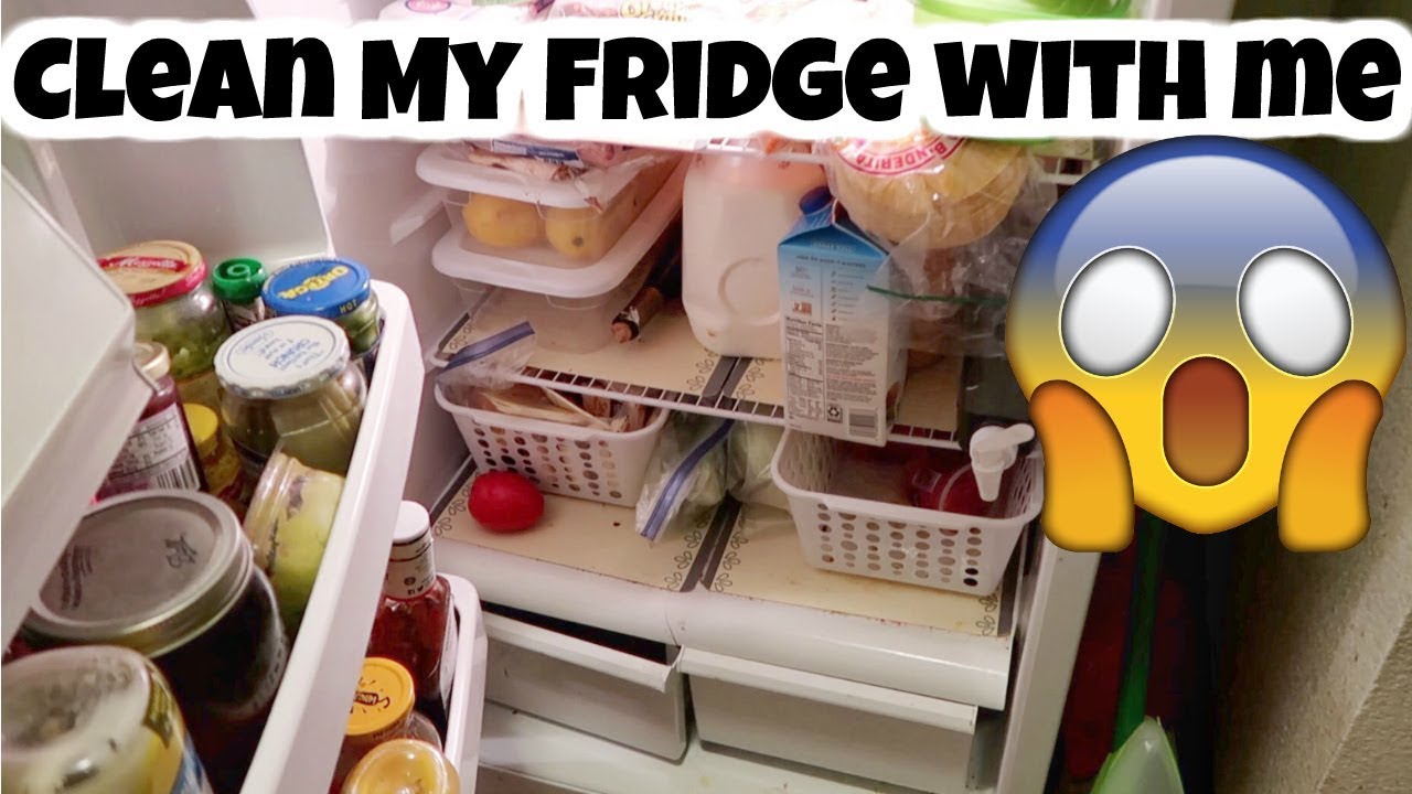 Clean My Fridge With Me : Cleaning Motivation - YouTube