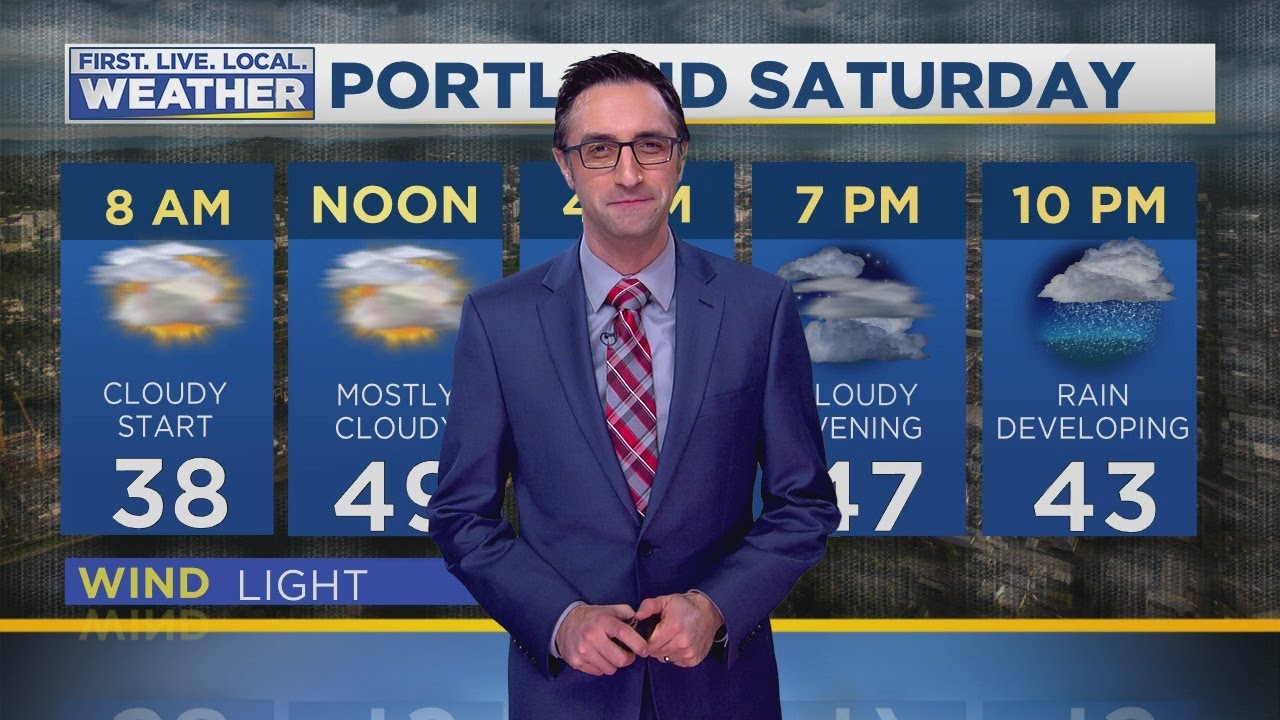 Friday evening FOX 12 weather forecast (2/21) - YouTube