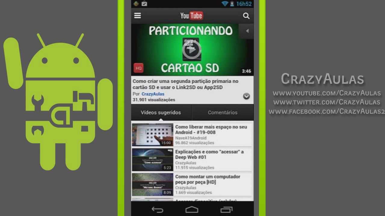 Como utilizar o Link2SD - Android - YouTube