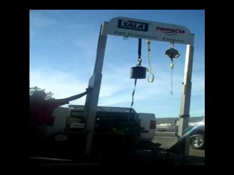 Fall Protection Demonstration 2 of 2 - YouTube