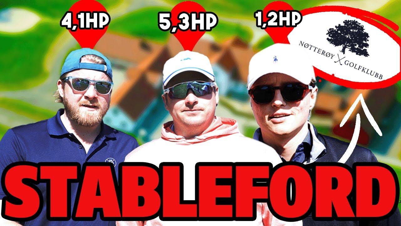 Vi spilte STABLEFORD på Nøtterøy Golfklubb!! | Norsk Golf - YouTube