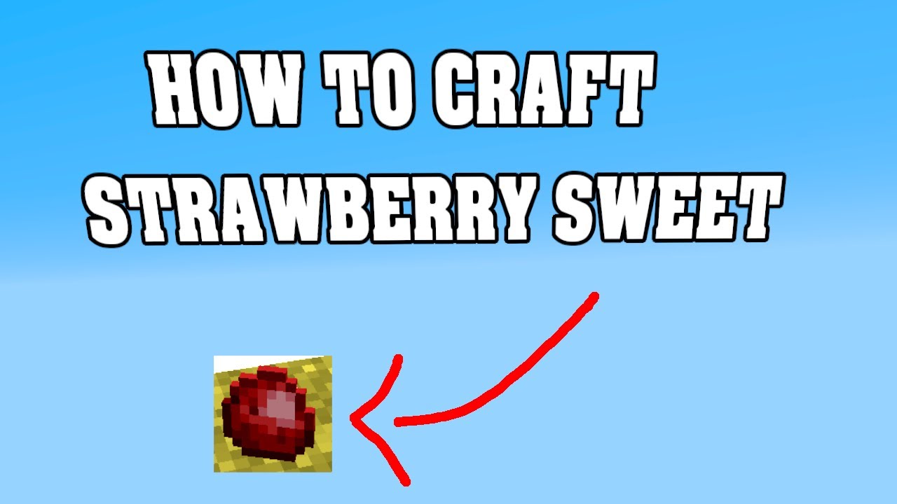 HOW TO CRAFT STRAWBERRY SWEET in Minecraft Cobblemon - YouTube