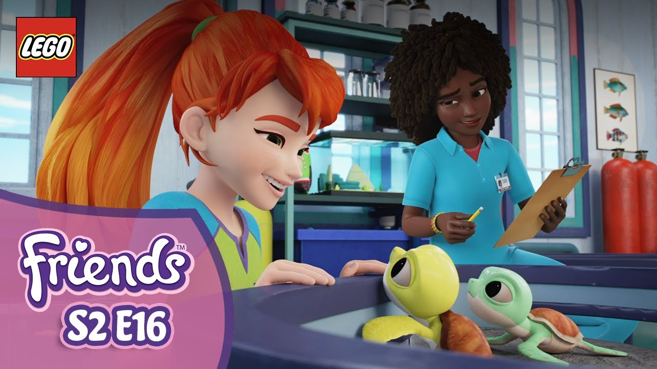 Yö majakassa 🚨👻 S2 E16 | LEGO Friends Tyttöjen tehtävä | Kokonaiset ...