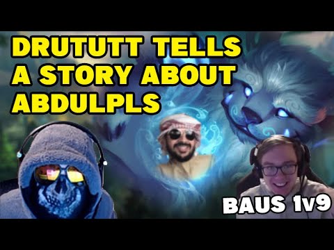 DRUTUTT TELLING A TALE ABOUT ABDULPLS WHILE NUNU AND BAUS 2V8 THE GAME ...
