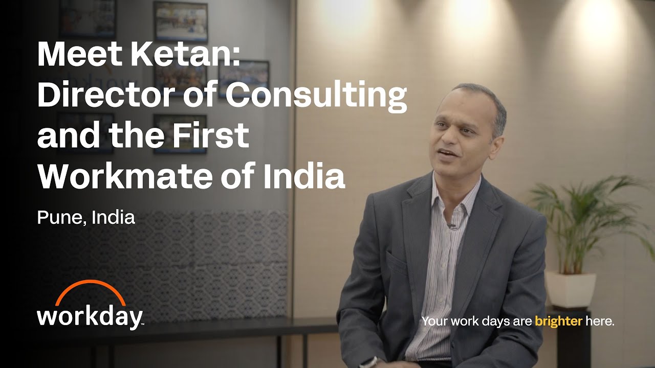 Meet Ketan: Director of Consulting and the First Workmate in India - YouTube