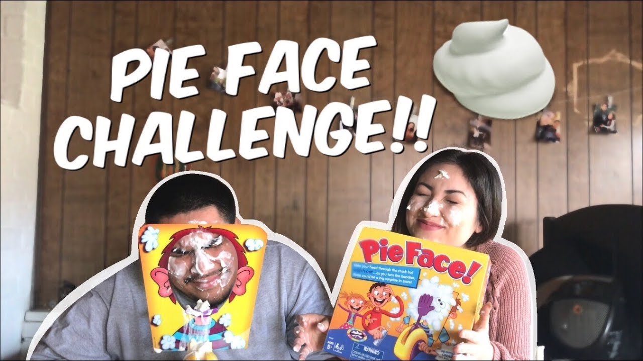 PIE IN FACE CHALLENGE!! - YouTube