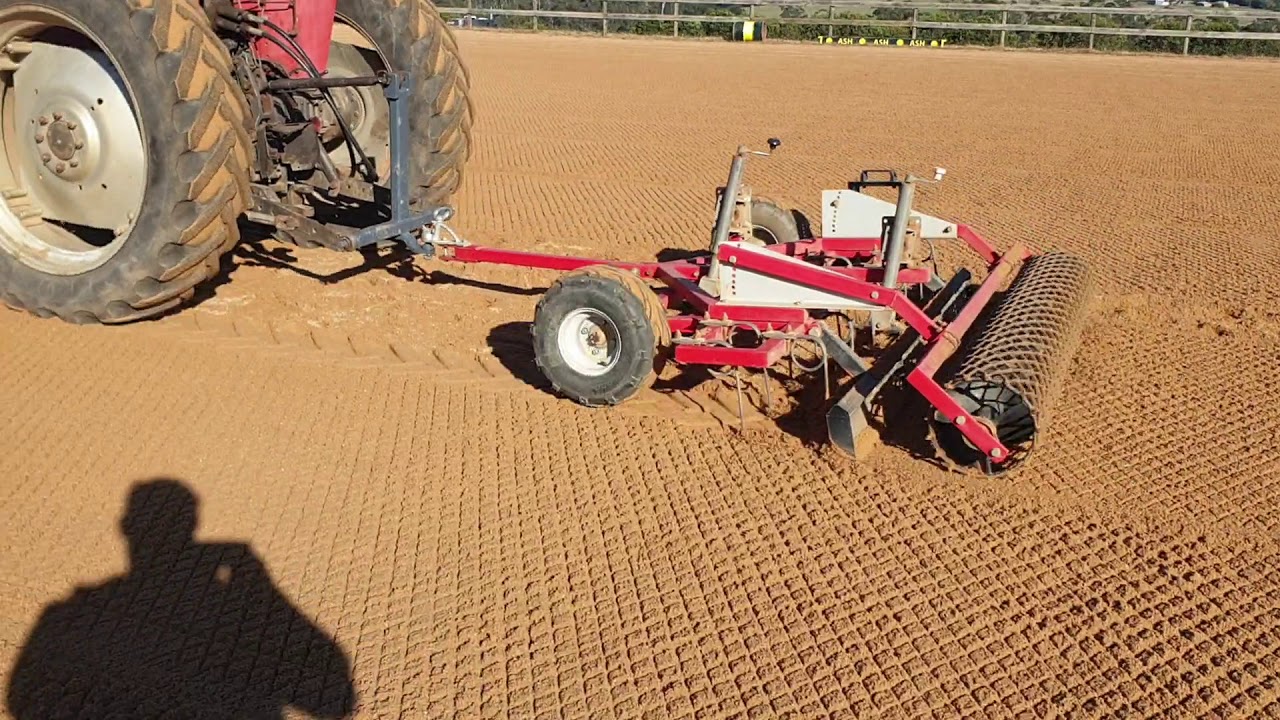 Magnum Equine Arena Rake @ FarmWorld 2019 - YouTube
