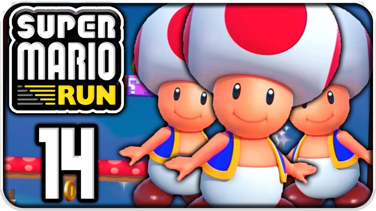 Let's Play SUPER MARIO RUN Part 14: MEHR Toad-Fans zu uns holen! - YouTube