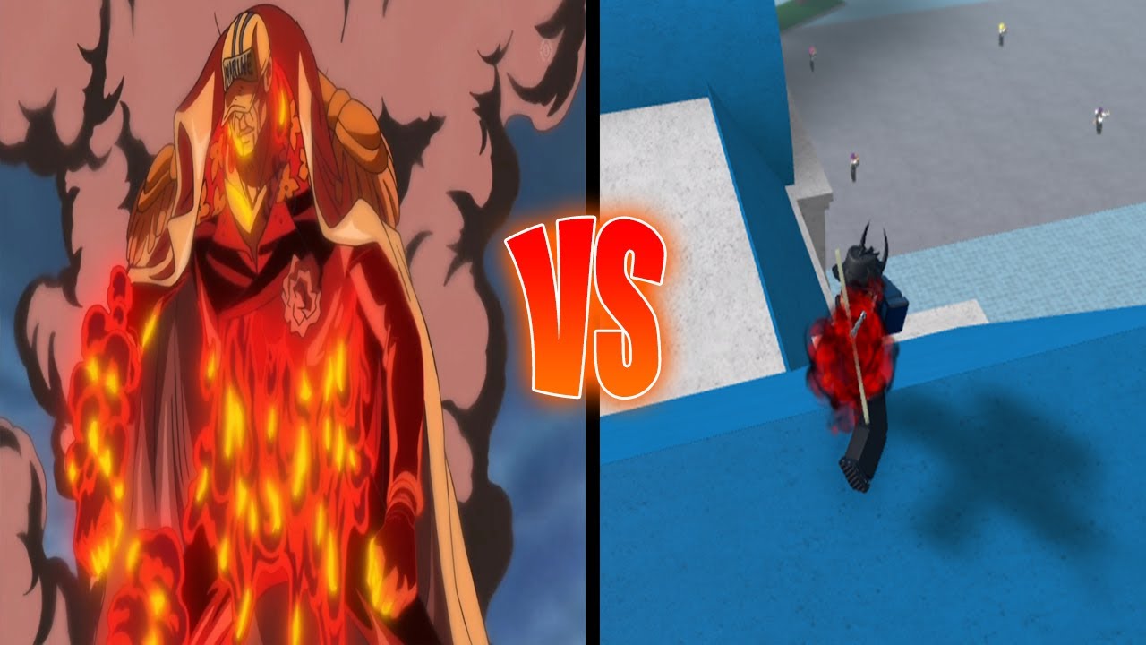 One Piece Magma VS King Legacy Magma - YouTube