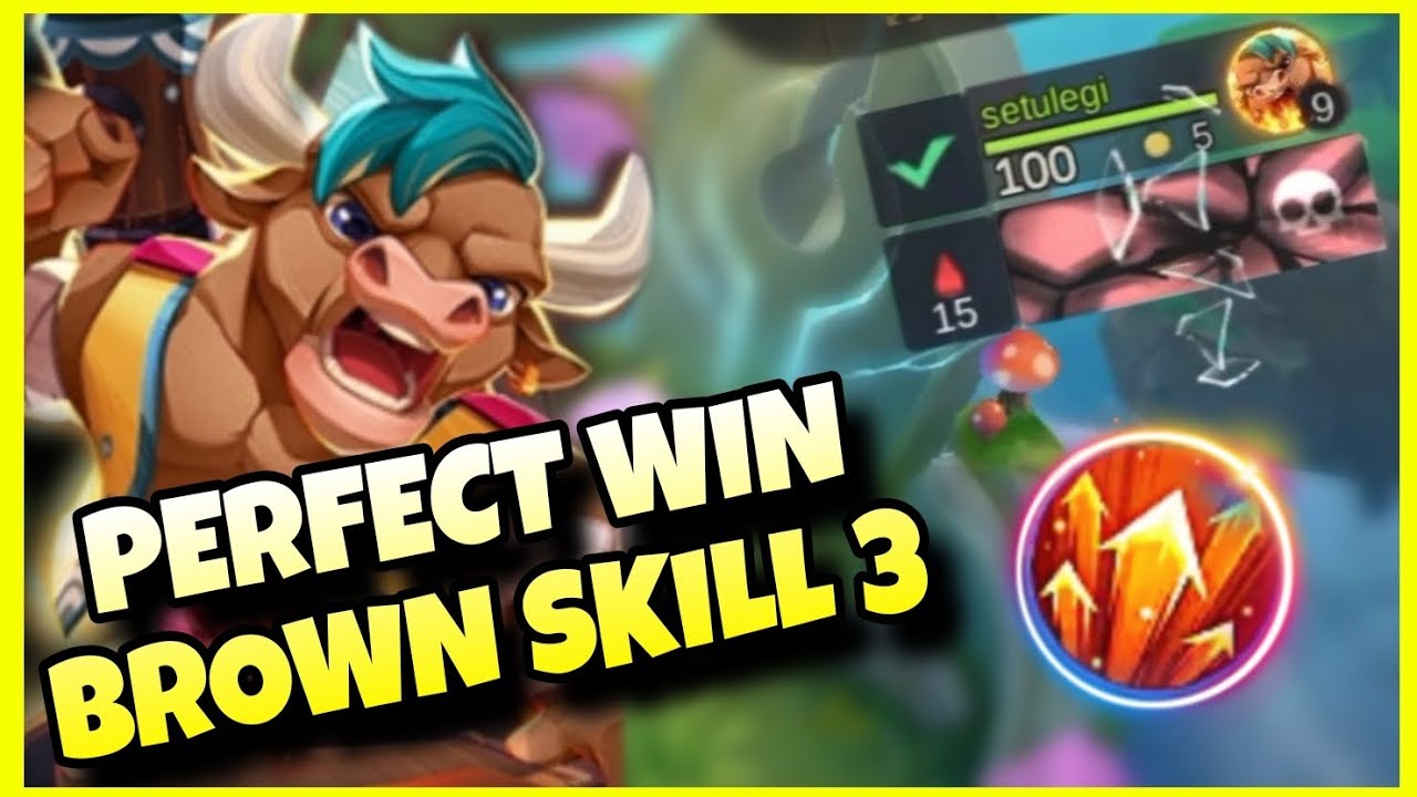 BEST COMBO MAGIC CHESS BROWN SKILL 3 AUTO PERFECT WIN - YouTube